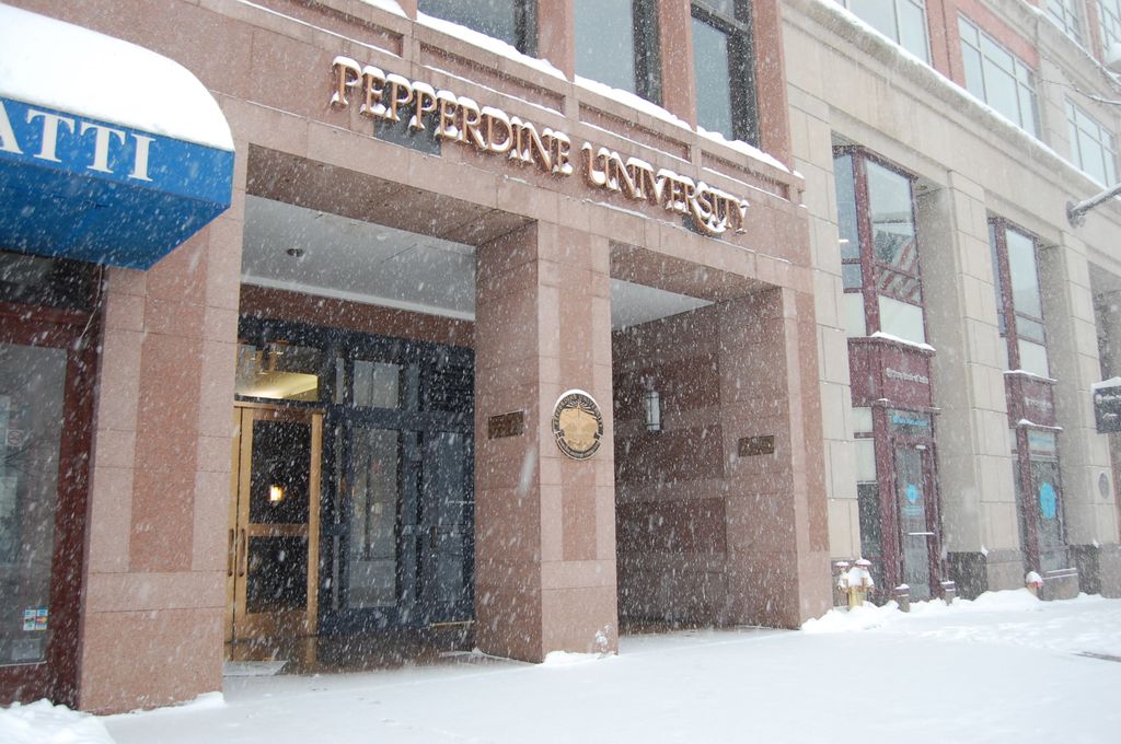 Surviving Snowmageddon - Pepperdine Graphic