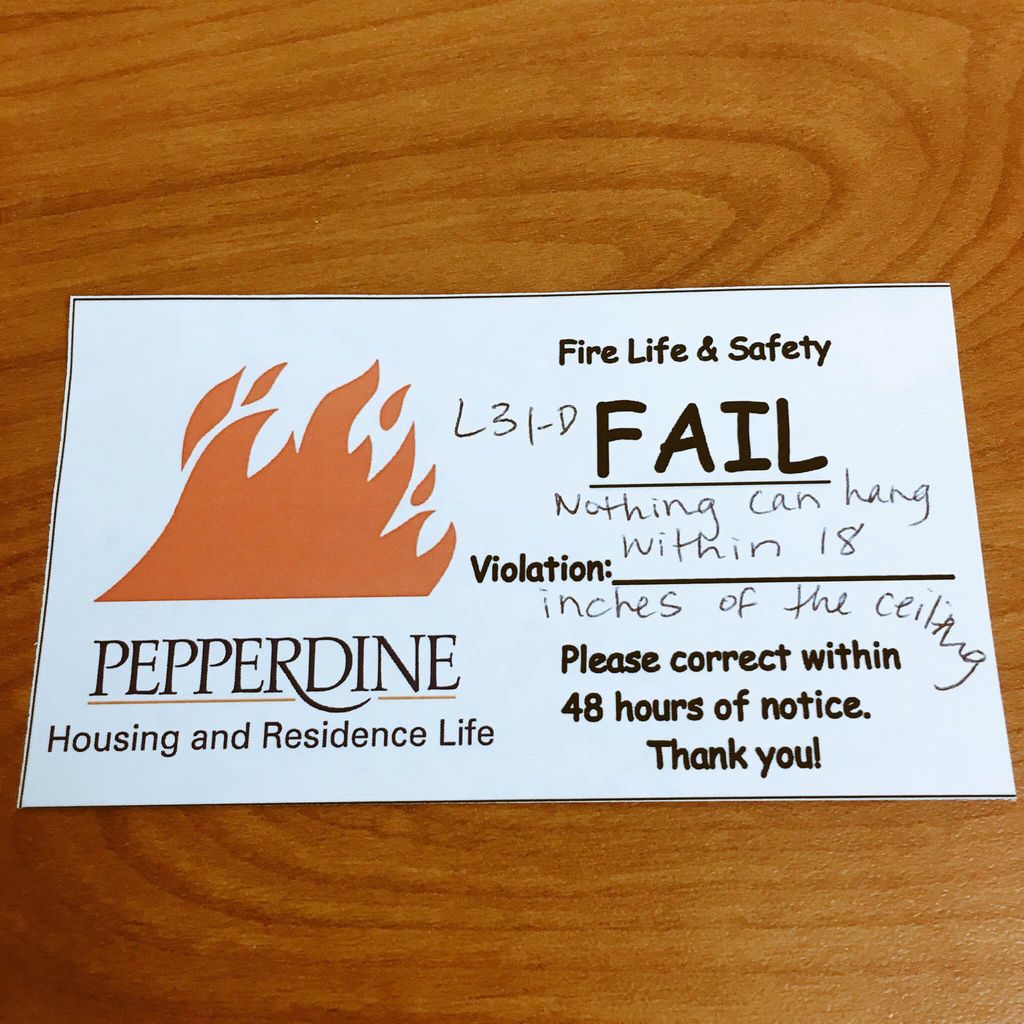 Residence Halls Receive Fire, Life, Safety Inspections - Pepperdine Graphic