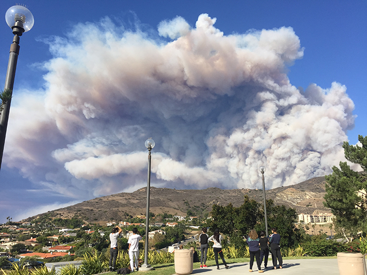 Misinformation Plagues Pepperdine After Fire - Pepperdine Graphic