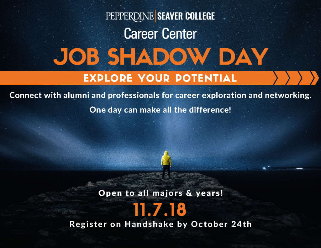 Pepperdine Career Center to Host Job Shadow Day - Pepperdine Graphic