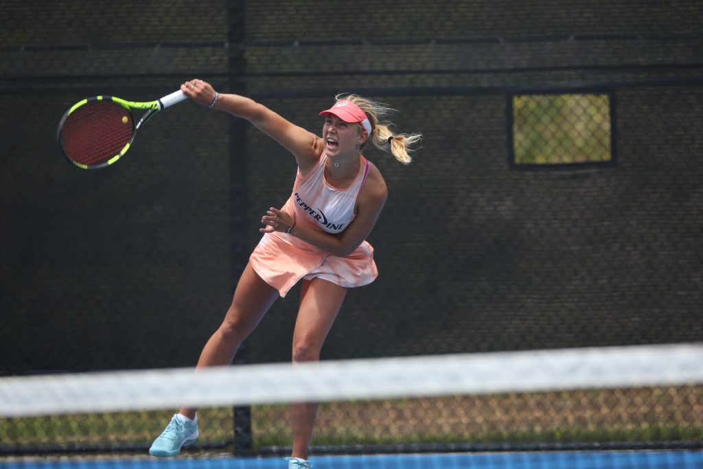 Ashley Lahey Serves Success - Pepperdine Graphic