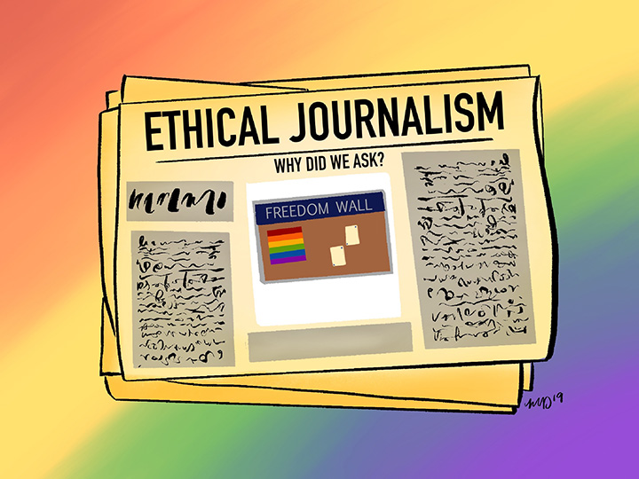 Staff Editorial: Graphic Responds to Freedom Wall Comment Per Ethical ...