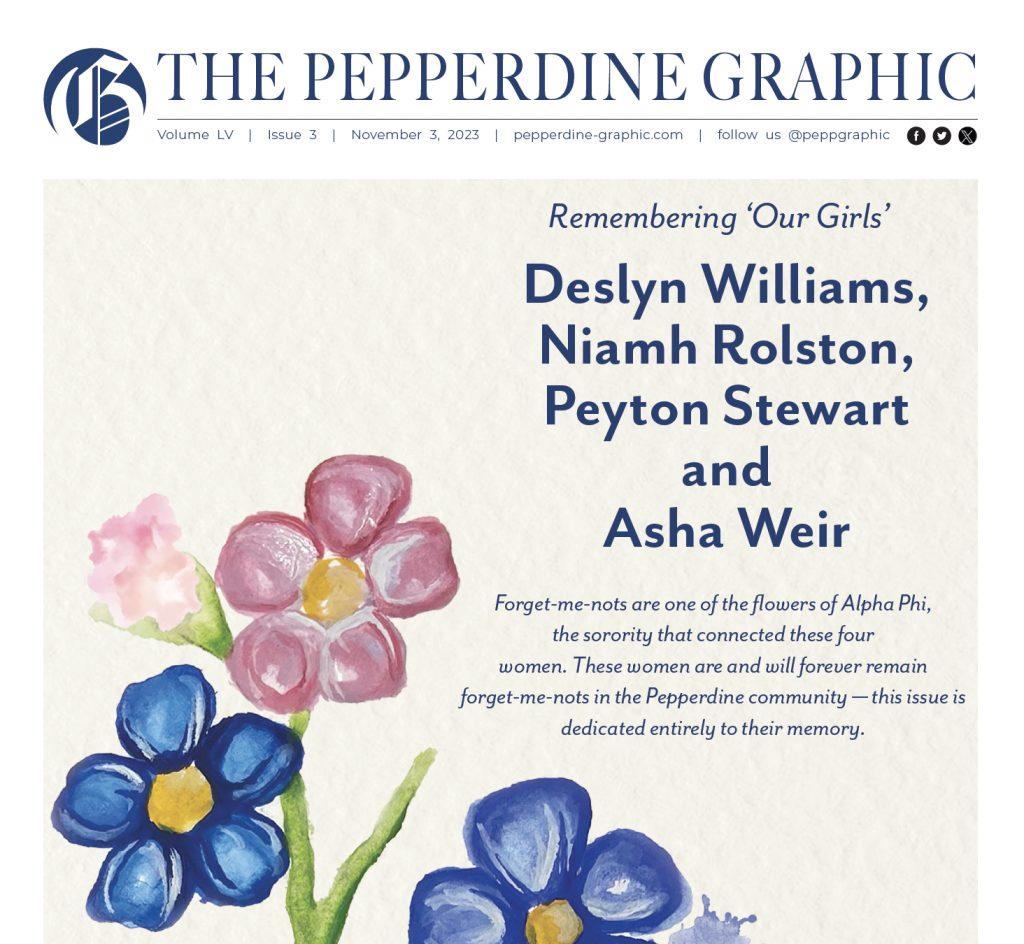 Remembering Our Girls Archives - Pepperdine Graphic