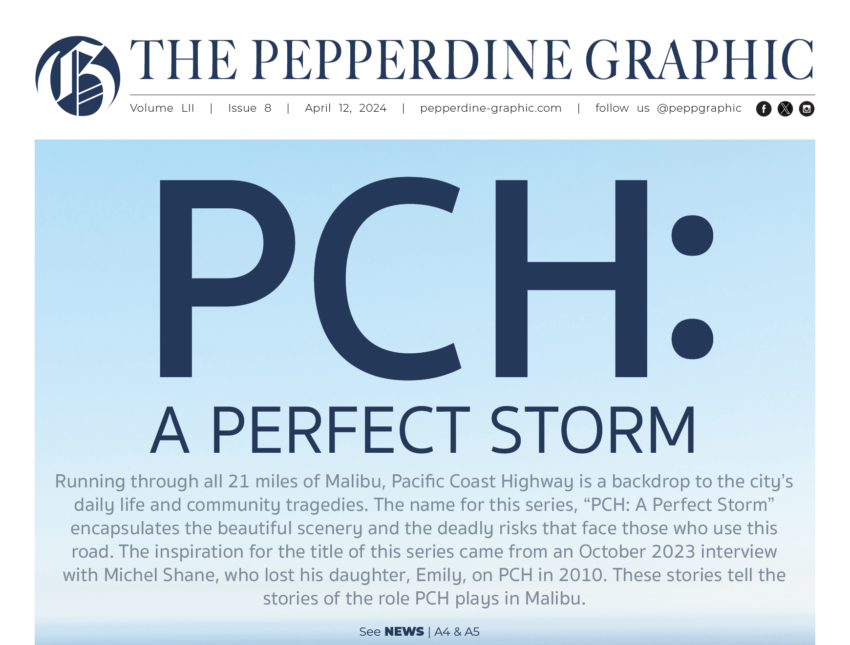 Pepperdine Graphic Print Edition 04.12.24 - Pepperdine Graphic