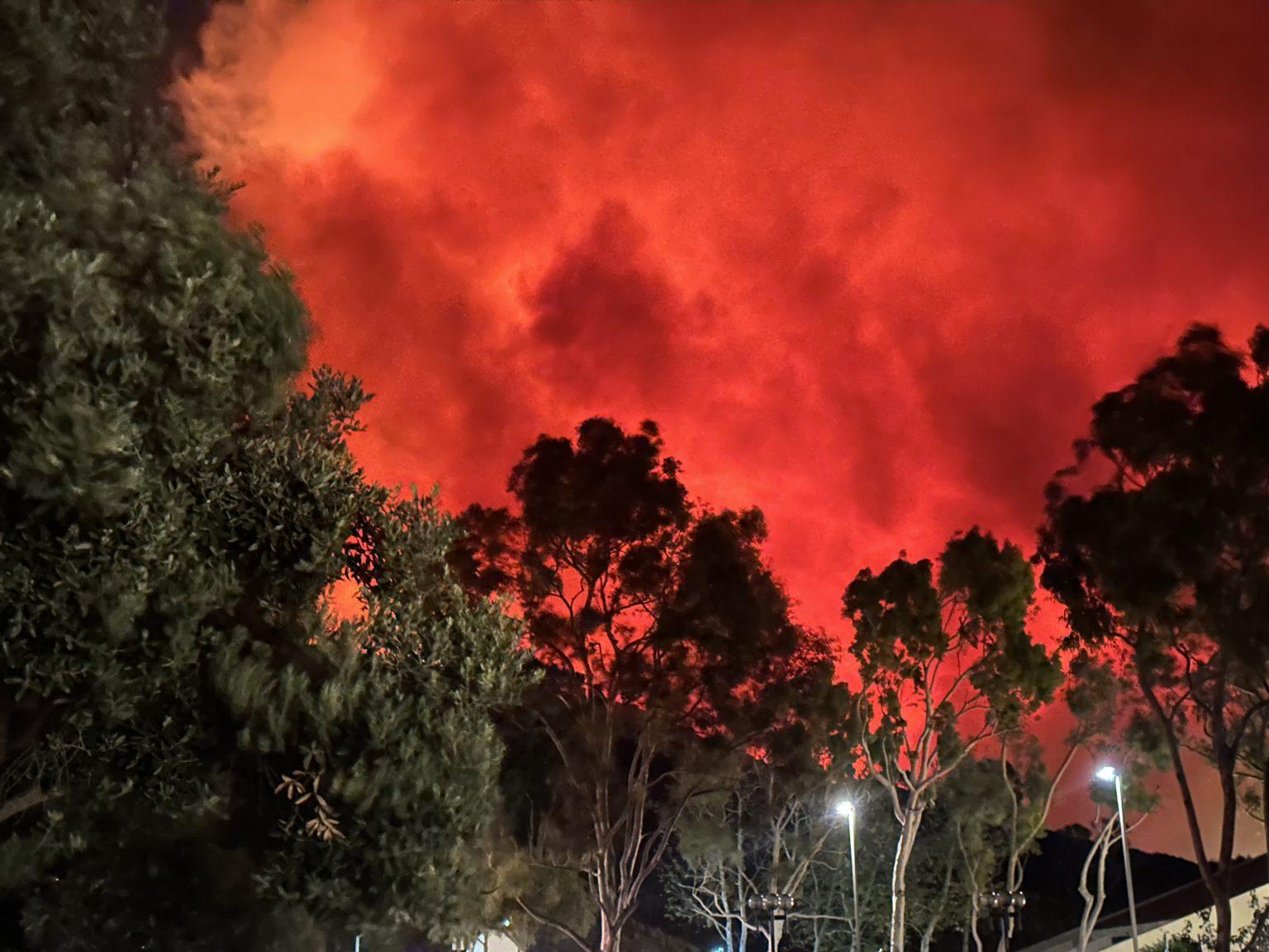 Franklin Fire Ignites In Malibu Canyon - Pepperdine Graphic